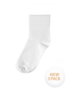 School Anklet Socks - 3 Pack | Midford